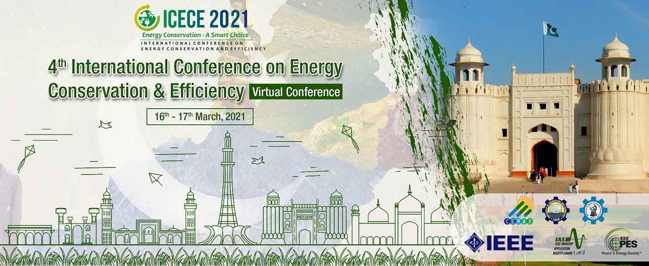 ICECE 2021 – 4th INTERNATIONAL CONFERENCE ON ENERGY CONSERVATION AND ...